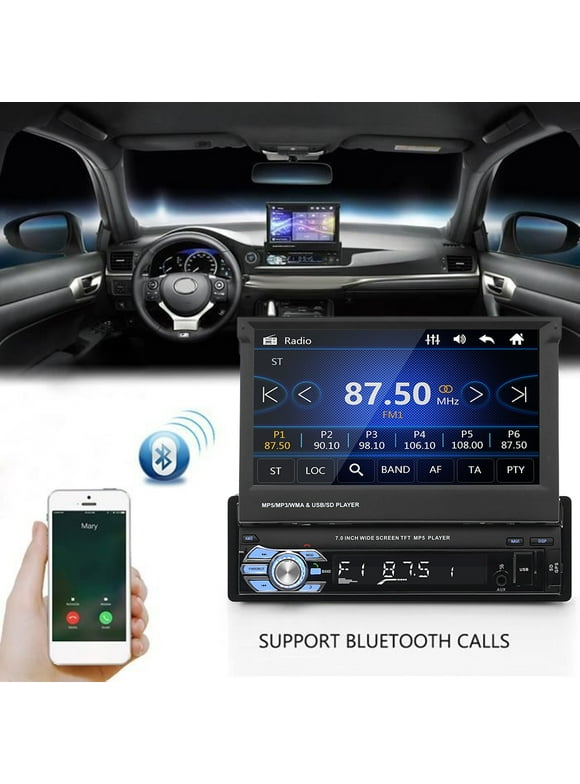Single Din Touch Screen Car Stereos in Single Din Car Stereos - Walmart.com