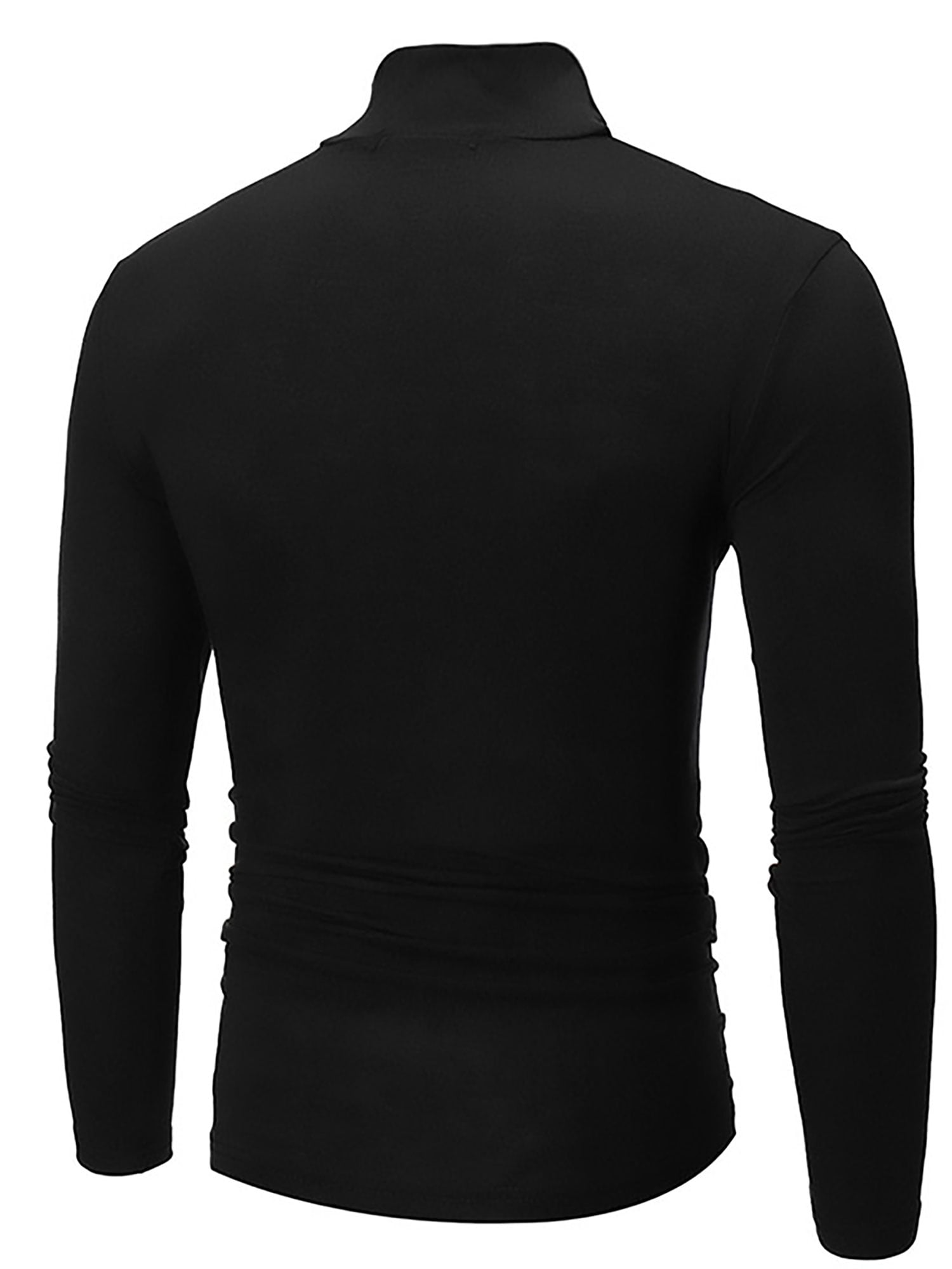 High neck t shirt for men store