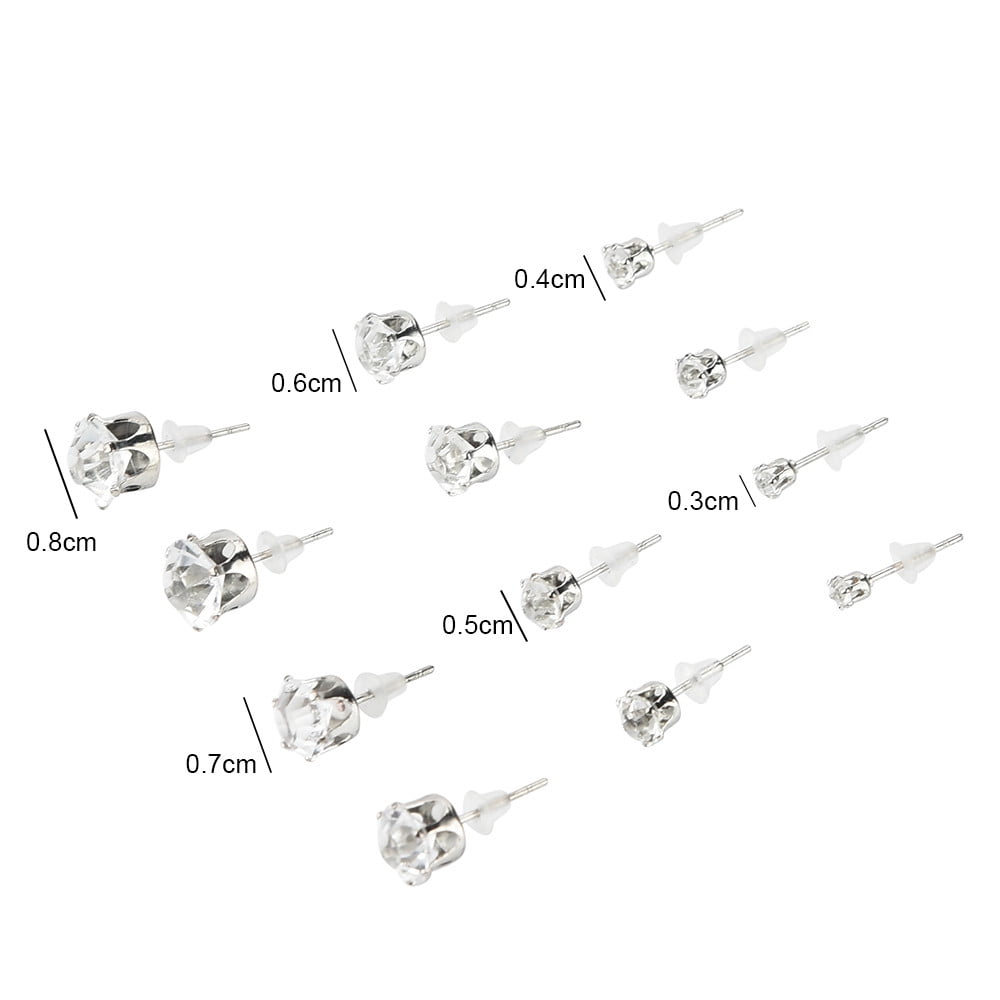 Click here for Pisexur Titanium Alloy Stud Earrings For Mom Girls... prices