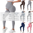 Annhoo Maternity Yoga Leggings for Women Soft Breathable Full Over ...