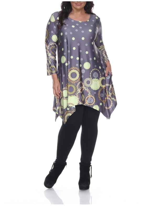 Plus Size 3 4 Sleeve Tops