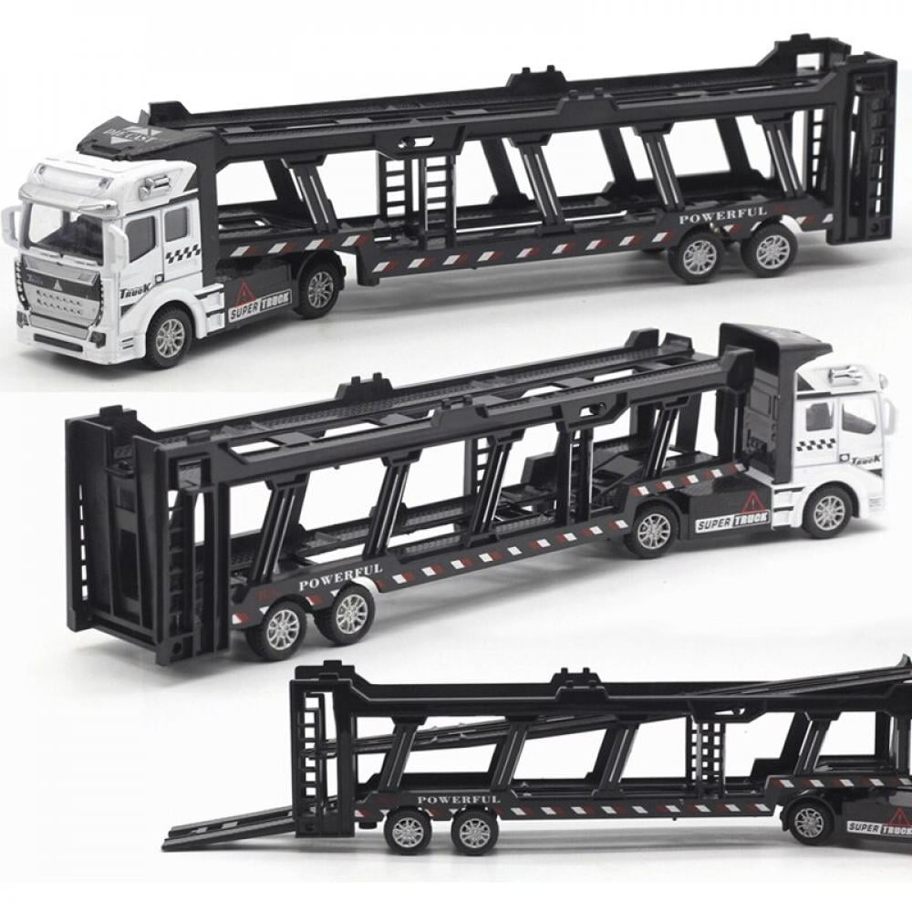 1:48 Large Alloy Transporter Super Truck Pull Back Toy Car Model Model ...