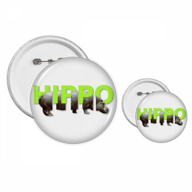 Hippo Body Combination Pins Badge Button Design Kit Craft Sets - Walmart.ca