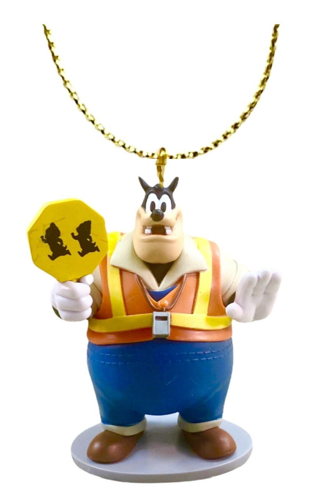 Pete Crossing Guard Firefighter PVC Ornament 4” Figure Figurine Charm ...