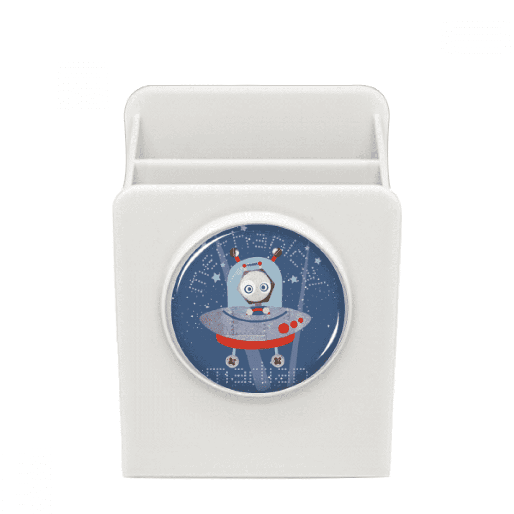 Universe And Alien Space Travel Desk Pencil Holder Cup Pen Organizer ...