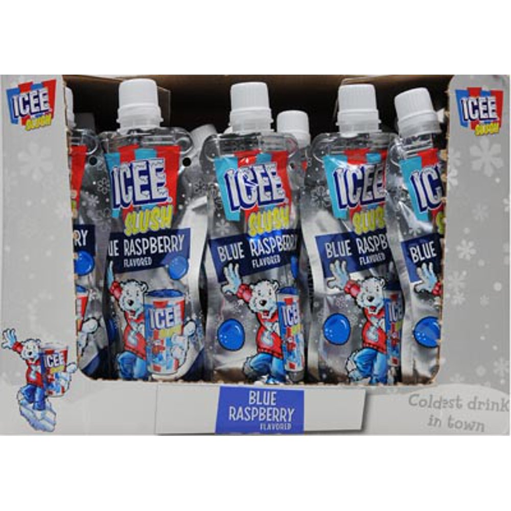 Icee Blue Raspberry Slush, 8 Fl. Oz. - Walmart.com - Walmart.com