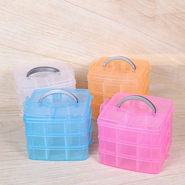 Craft Mates Portable Storage Organizer for Crafting Supplies, 14 ...