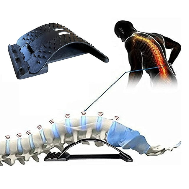 AHCS Acupressure Back Stretcher Lumbar Support Lower Pain Relief ...