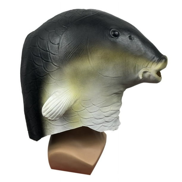Máscara de pez divertida,Máscara de cabeza de animal,Máscara de pez de ...