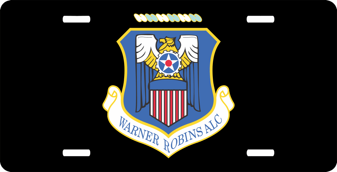 U.S. Air Force Warner Robins ALC License Plate - Walmart.com