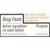 Major Driminate?? Dimenhydrinate 50mg Ct Nausea, Dizziness From Motion ...