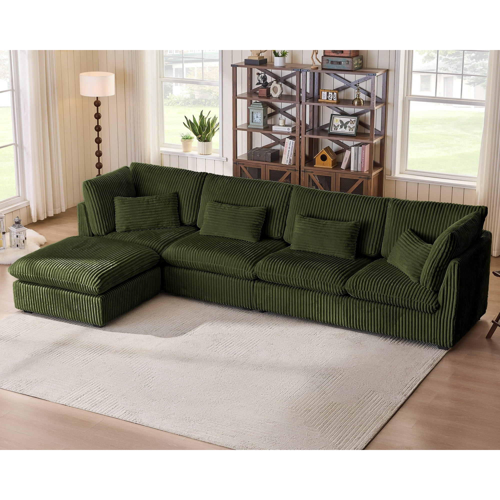Click here for Chic House Cloud Modular Sectional Sofa  Oversized... prices