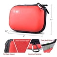 85 Pieces Hard Shell Mini Compact First Aid Kit, Small Personal ...