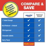 Equate Dual Action Acid Reducer Complete Tablets, Berry,50 Count ...