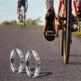 2Pcs Steel Ebike Lock Ring Bottom Bracket Outer Nut Chainwheel Nut for ...