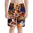 Boys Co-Dy Wrestler Rh0d Swim Trunks With Mesh Liner Kids Cartoon Quick ...