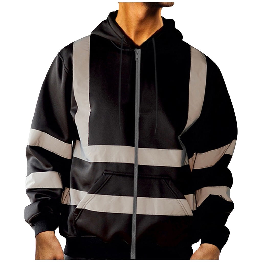 Click here for Svbnaue Mens Hoodies & Sweatshirts High Visibility... prices