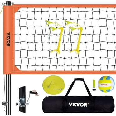 Patiassy Professional Volleyball Net Set Heavy Duty for Outdoor ...