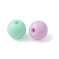 1Bag Opaque Acrylic Beads Round Mixed Color 10x9mm Hole: 2mm 140pcs/bag ...