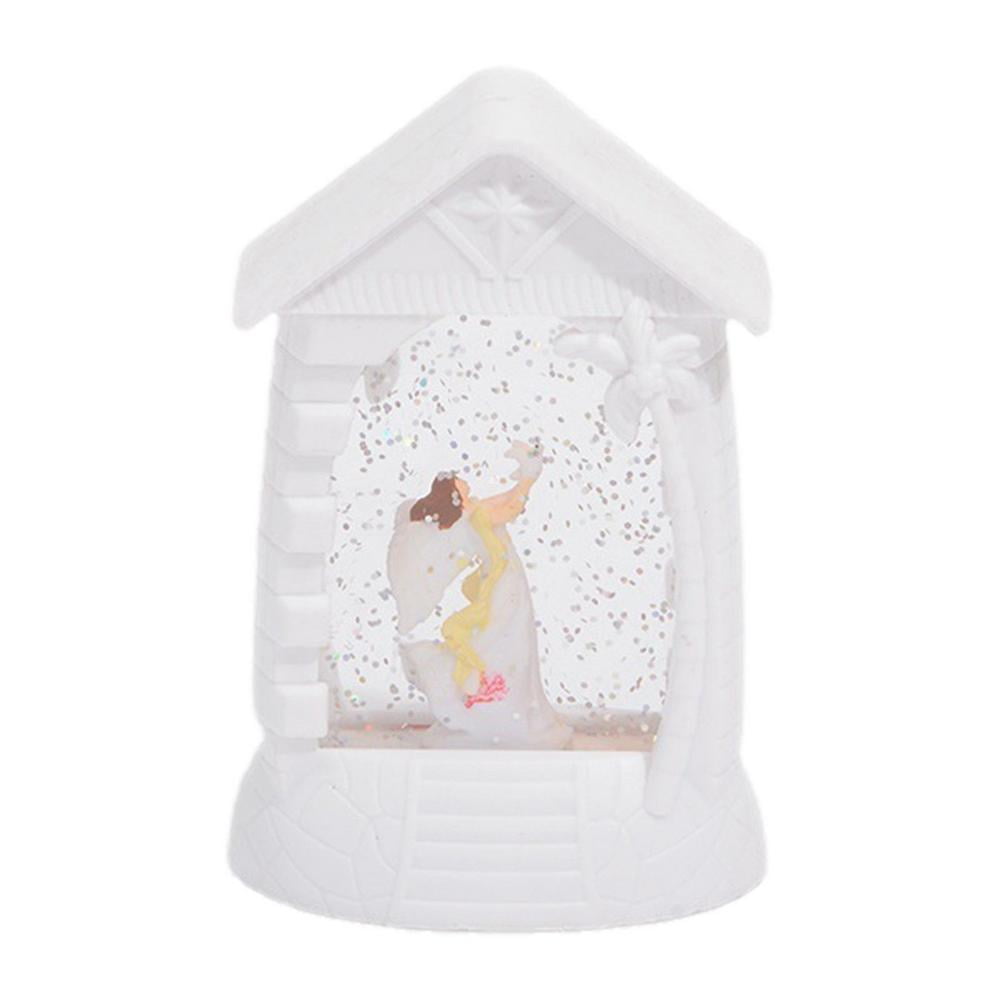Buy IMSHIE Lighted Water Lantern, Angel Snow Globes, Nativity Scene ...