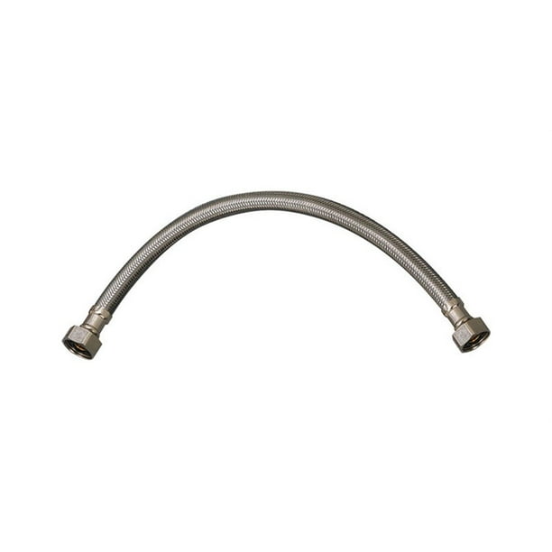 Plumb Pak 16 in. Braided Stainless Steel Faucet Supply Line - Walmart ...