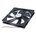12V High Speed 180mm Thin Cooling Fan Double Ball Bearings 53CFM ...