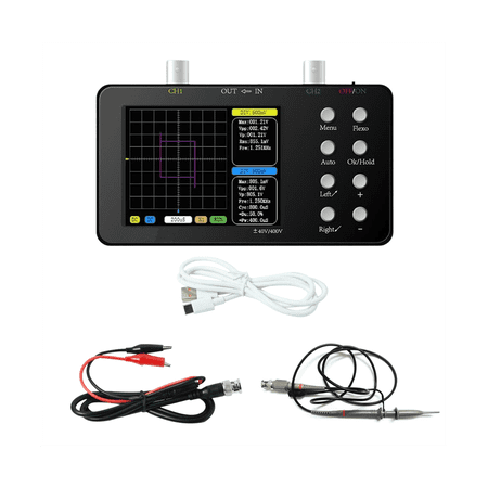 ckepdyeh SCO2 2 Channel Digital Oscilloscope 50M Sampling Rate 10MSa/S ...