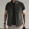 Stamzod Vest for Men 2026 Stand Collar Sleeveless Waistcoat Jacket ...
