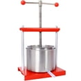 Fruit Wine Manual Press - 0.8 Gallon Stainless Steel Barrels Press ...