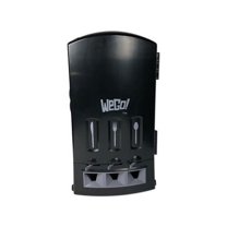 Dixie SmartStock 10x8.78x24.75 in. Cutlery Fork Dispenser, Smoke ...