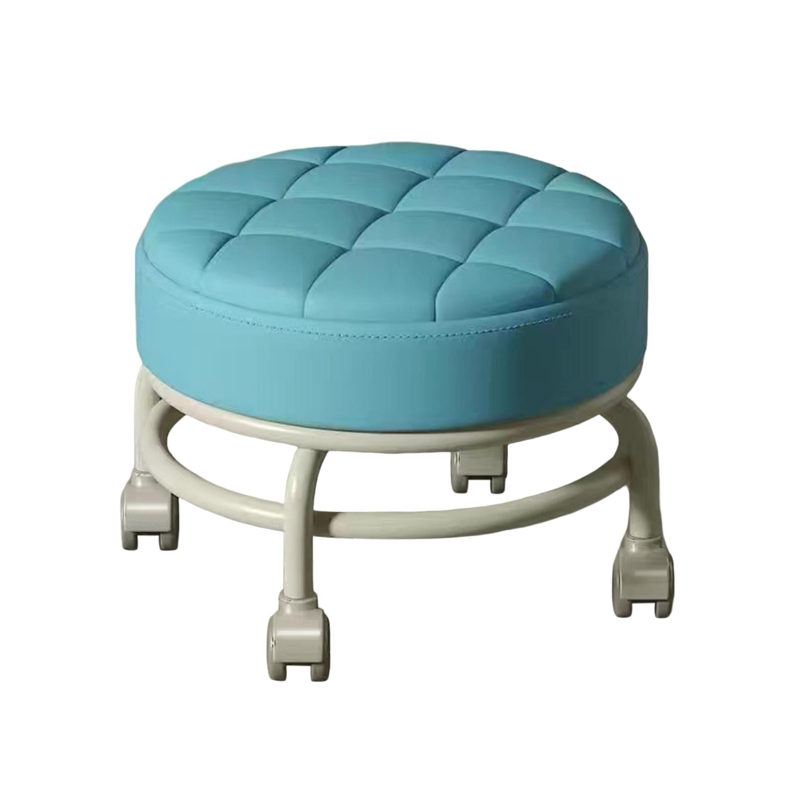Low Roller Seat Stool Pedicure Stool Lightweight Easy to Move Small ...