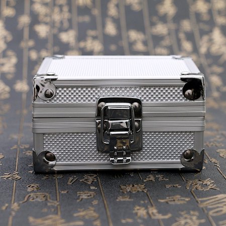 Silver Aluminum Tattoo Machine Gun Box Case Tattooing Kits Tattoo ...