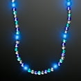 Fancy FlashingBlinkyLights Mardi Gras Beaded Party Necklace with LEDs ...