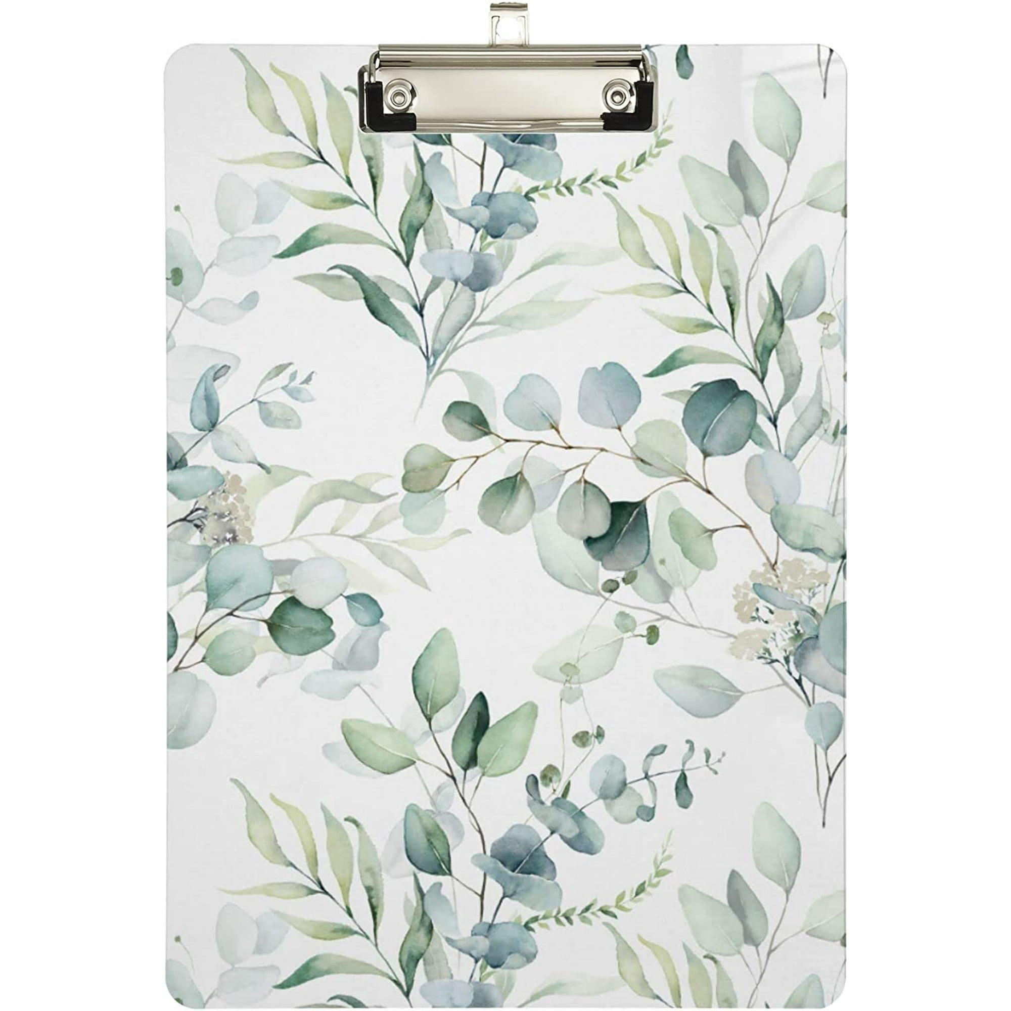 Click here for Rylablue Stylish Eucalyptus Leaves Pattern Clipboa... prices