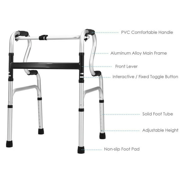 U-Step Walking Stabilizer - Walker - Standard 5-foot 1 to 6-foot 1 ...