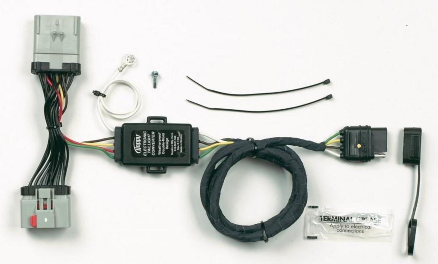 Hopkins Towing Solutions 42475 4-Wire Flat Multi-Tow T-Connector ...