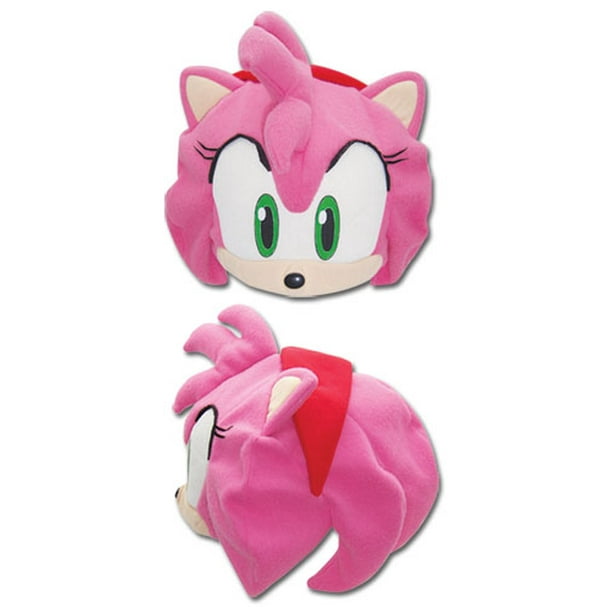 Sonic the Hedgehog Amy Fleece Hat - Walmart.com - Walmart.com