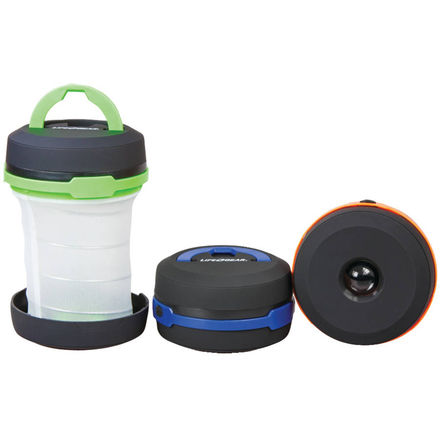 Life+gear Ba16-60592-mt3 Mini Pop-up Lantern & Flashlight - Walmart.com