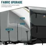 KING BIRD 210D Oxford Travel Trailer RV Cover , Fits 18-20Ft Camper ...