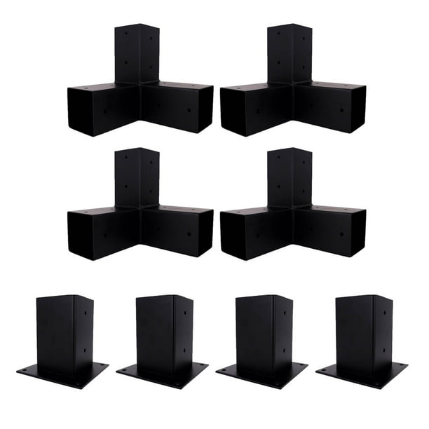 Bjorn Woodworks Pergola Kit, Steel Brackets, , Modular Sizing - Walmart.com