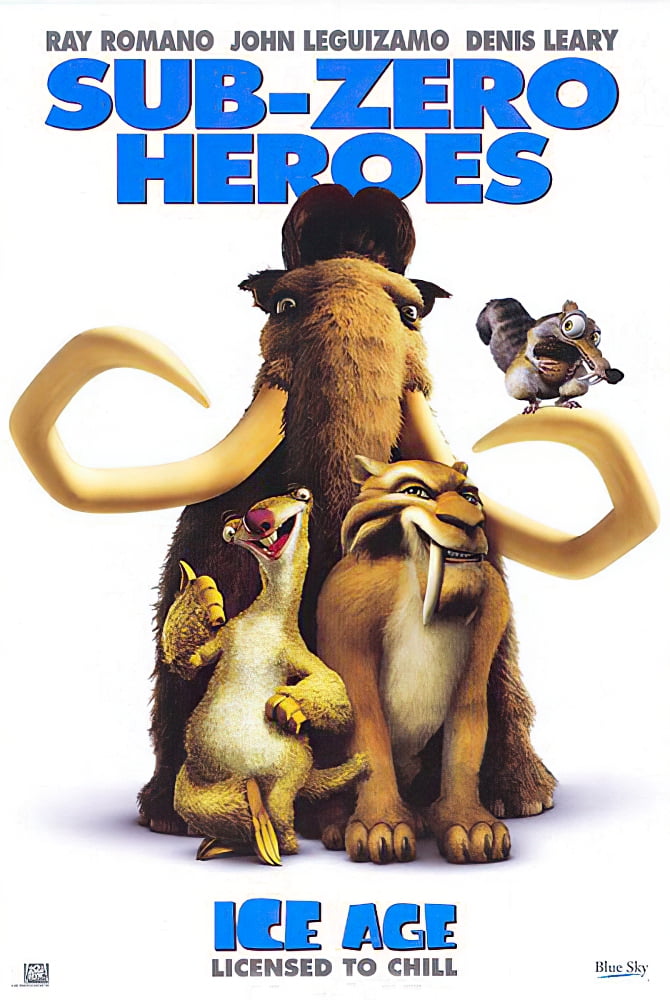 Ice Age - Movie Poster / Print (Sub-Zero Heroes) (Clear Poster Hanger ...