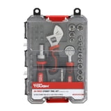 Hyper Tough Stubby Tool Set 38-Piece in Click Fit Case for Automotive ...