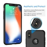 Tekcoo iPhone X Case, Full Body Protection, Hard Slim Hybrid Cover with ...