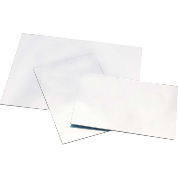 10PK Plastic Mirrors, 6 x 4 Inch - Multi Use - Reflective, Lightweight ...