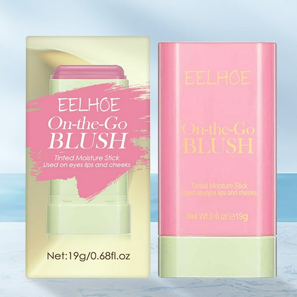 Peggybuy Face Pink Cream Waterproof Blush Face Stick for Cheeks/Lip ...