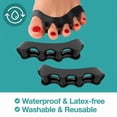 1 Pair Silicone Toe Separator Bunion Corrector Hammer Toe Corrector ...