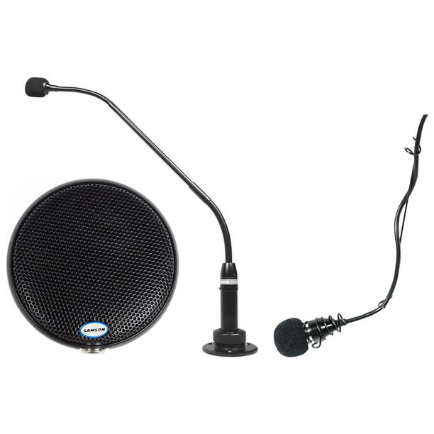 Peavey Church Podium Altar Microphone+Choir Mic+Samson Boundary Stage ...