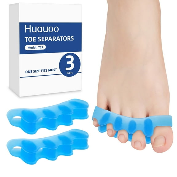 ZLC HV Toe Separators, Bunion Corrector, Toe Straightener for Women and ...