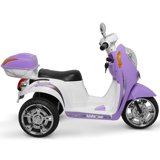 Kidzone Ride On Scooter 6V Toy Battery Powered Electric 3-Wheel Power ...