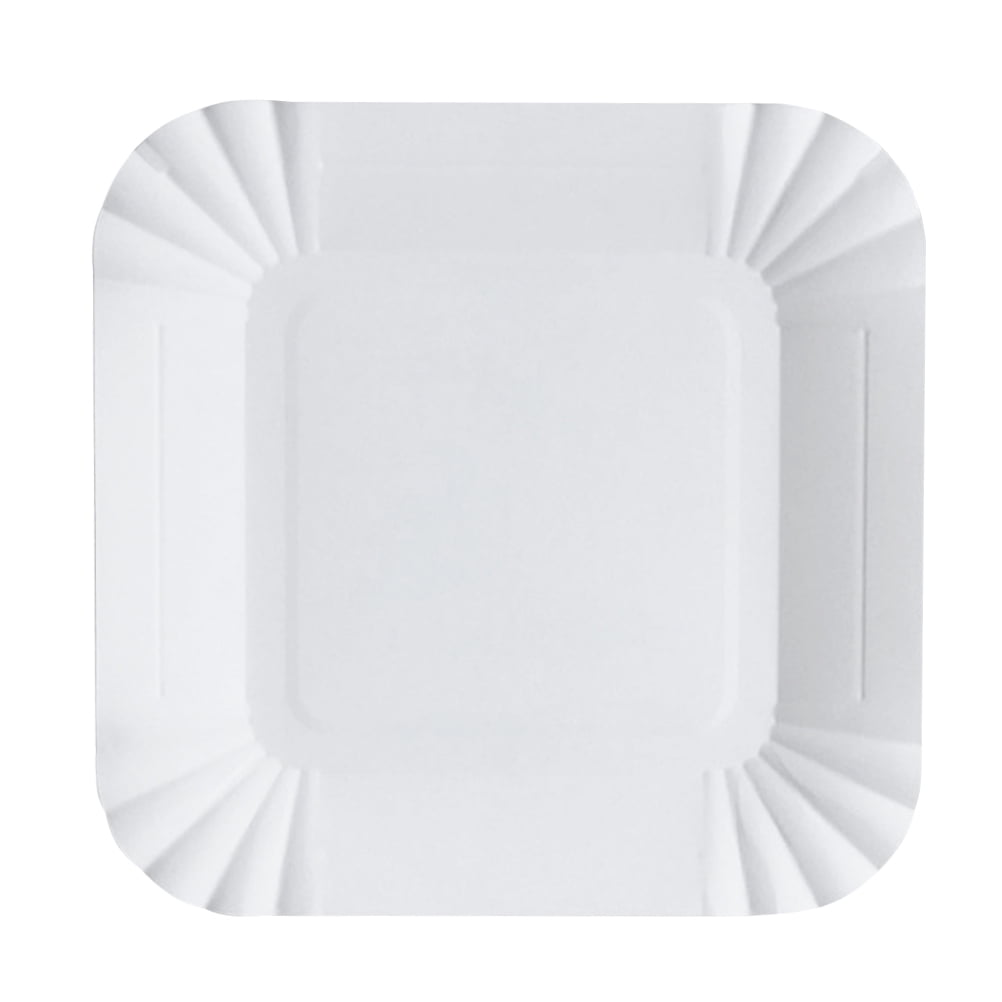 Click here for Cimaxic 100pcs Disposable Paper Plates Square Stor... prices